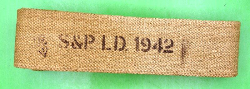 Raids Militaria | British 1908 Pattern Webbing Shoulder Strap.